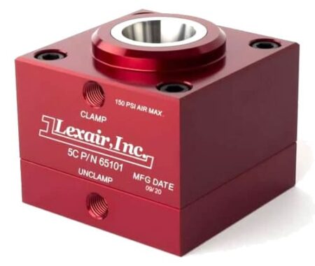 Low Pressure Pneumatic 5C Collet Closers by Lexair » Rovi Products, Inc.
